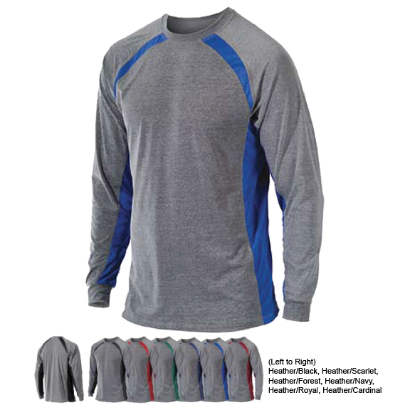E26116 TURFER Turf-DRI Long Sleeve Power Shirts