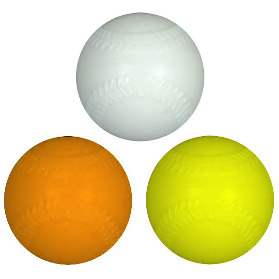 Champro Foam Tough-Ball Baseballs (DOZEN) - Baseball Equipment & Gear
