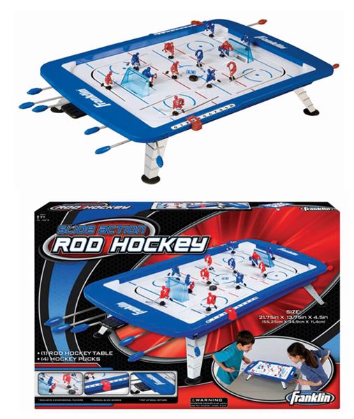Franklin Sports Slide Action Rod Hockey Game - Playground Equipment and ...