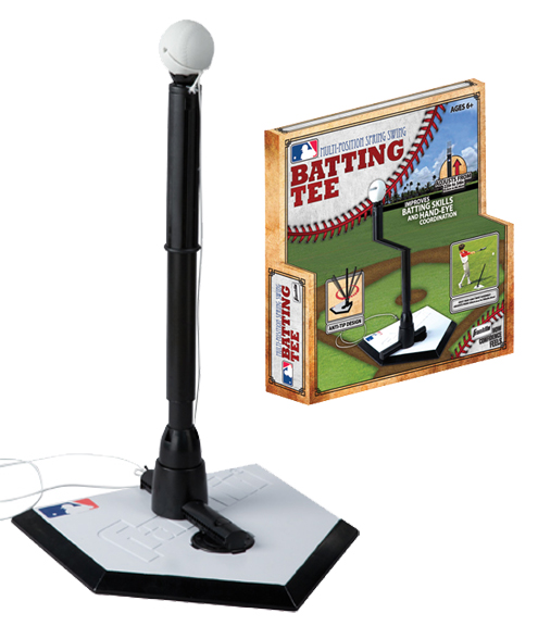 MLB Multi Position Spring Swing Batting Tee - Baseball Equipment & Gear