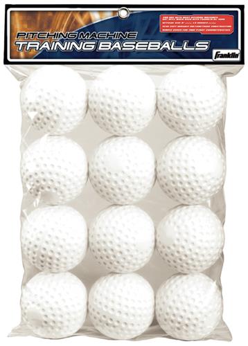 Franklin Dimple Training Balls by the Dozen - Baseball Equipment & Gear