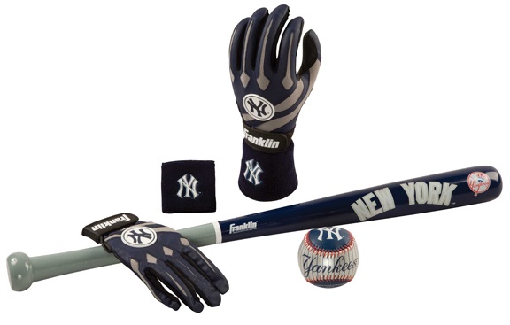 Franklin MLB Yankees Complete Tee Ball Set - Fan Gear
