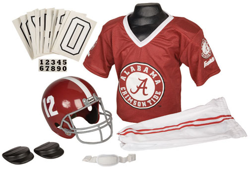 Collegiate Youth Football Team Uniform Set ALABAMA - Fan Gear