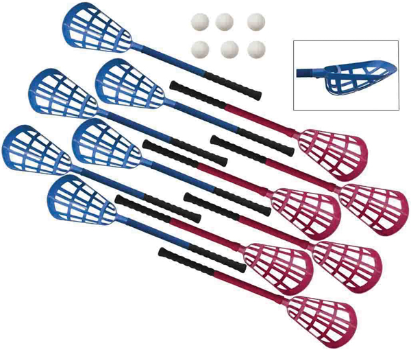 Champion Sports Ultra Grip Lacrosse Set - Playground Equipment and Gear