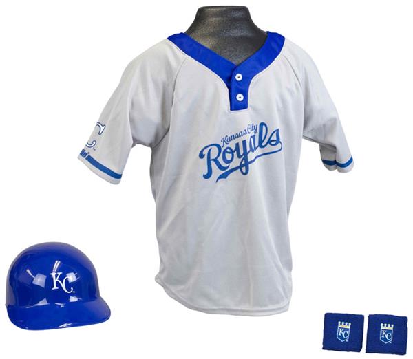 MLB KC ROYALS Kids Team Baseball Set Uniform - Fan Gear