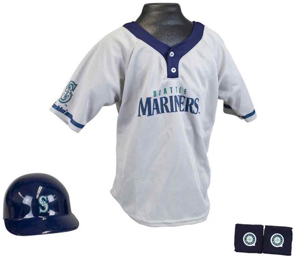 MLB MARINERS Kids Team Baseball Set Uniform - Fan Gear