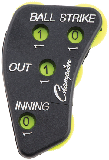 Champion 4 Wheel Baseball Umpire Indicator (DZ) - Baseball Equipment & Gear