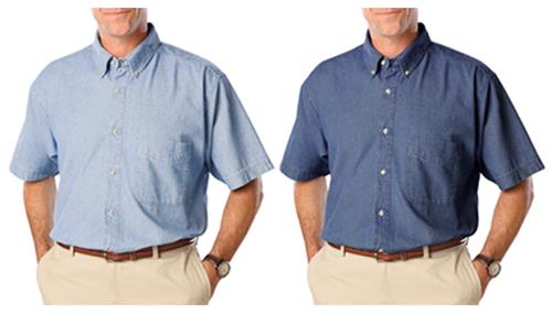 E27337 Blue Generation SS Premium Cotton Denim Shirts