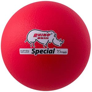 Champion Rhino Skin Special Neon Red Dodgeball - Playground Equipment ...