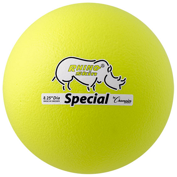 Champion Rhino Skin Special Neon Yellow Dodgeball - Playground ...