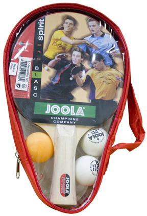 JOOLA Spirit Set Rackets/Balls Ping Pong - Playground Equipment and Gear