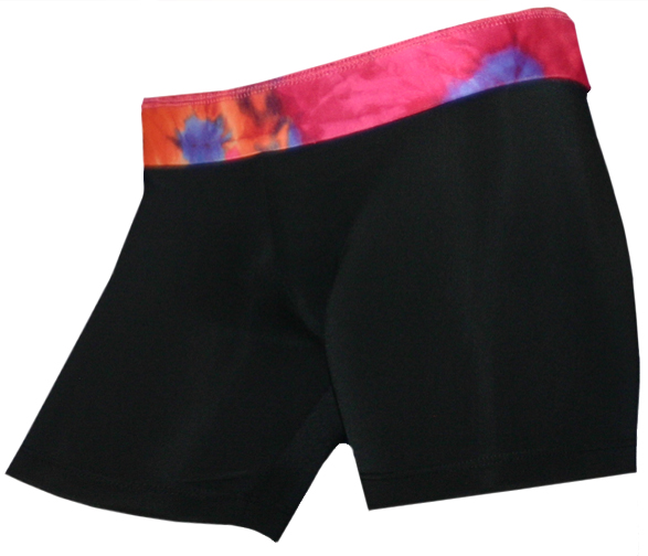 Svforza Circular Tie Dye 6" Compression Shorts - Volleyball Equipment ...