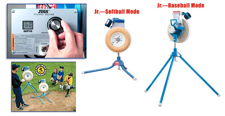 E2810 Jugs JR Baseball/Softball Pitching Machines