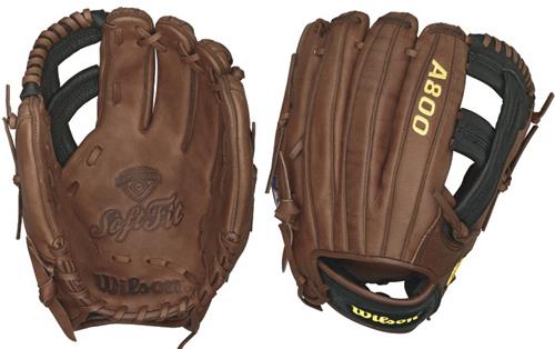 Wilson A800 Leather Infield 11.75" Baseball Gloves - Baseball Equipment ...