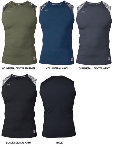 Soffe XT46 Battle Ready Muscle Tee Shirt - Football Equipment and Gear