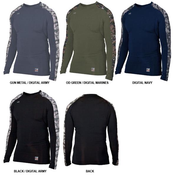 Soffe XT46 Cold Weather Battle Ready Tee Shirt - Football Equipment and ...