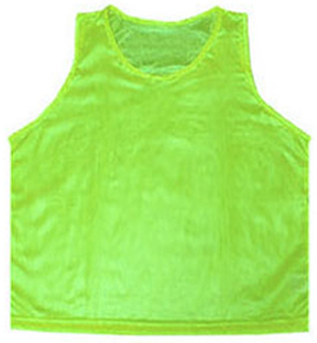 Pre-Numbered LIME Youth Soccer Practice (pinnies) - Closeout Sale ...