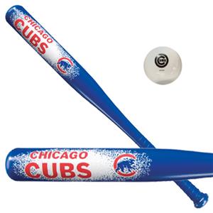 MLB Chicago Cubs 28" Aero-Strike Bat & Ball Set - Fan Gear
