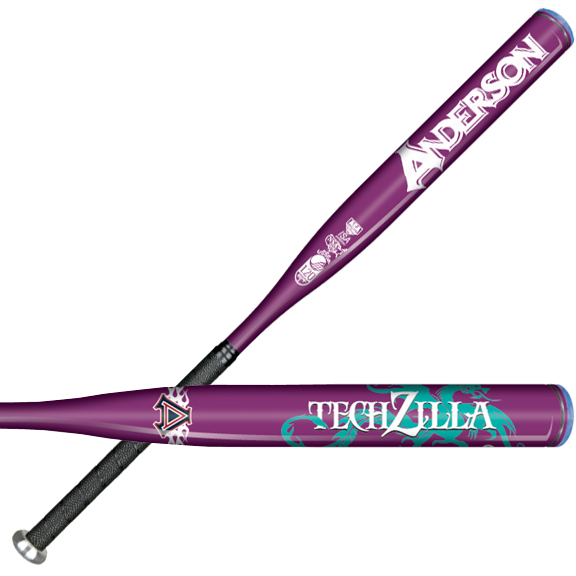 Anderson Bat TechZilla FP10 Fastpitch Softball Bat - Baseball Equipment ...