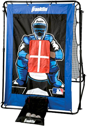 MLB 2-In-1 Baseball Training System Trainer - Baseball Equipment & Gear