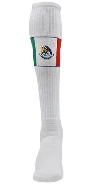 Red Lion Mexico Country Flag Soccer Socks - Soccer Equipment and Gear