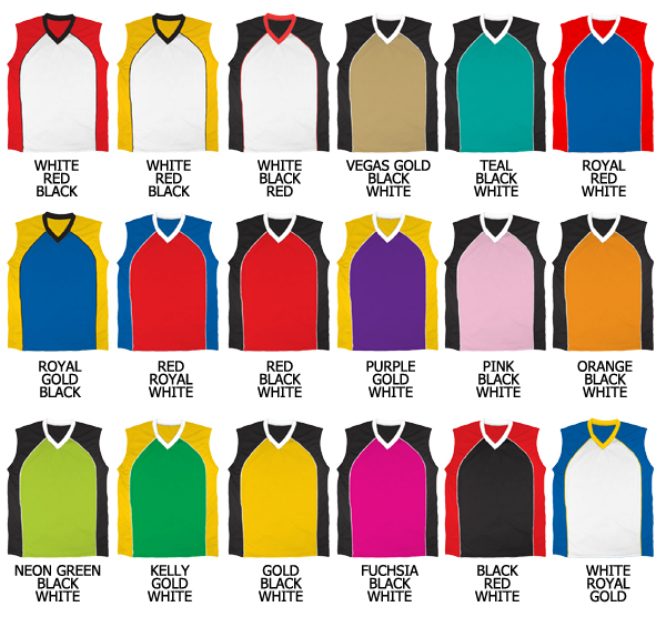 Basketball Dazzle Cloth w/Front Insert Jerseys - Basketball Equipment ...