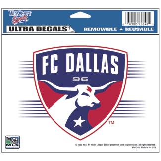 FC Dallas Soccer Ultra Decal - Soccer Equipment and Gear