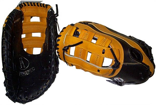 M Powered Pro Platinum Series 1st Basemans Glove - Baseball Equipment ...