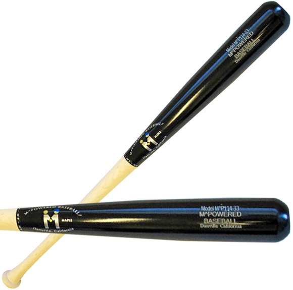 M Powered Sugar Maple Bat - Baseball Equipment & Gear
