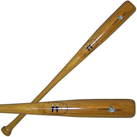 M Powered Mahogany Gift/Trophy Bat - Baseball Equipment & Gear