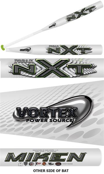 Miken NXT Freak Balanced ASA Slowpitch Bat - Baseball Equipment & Gear