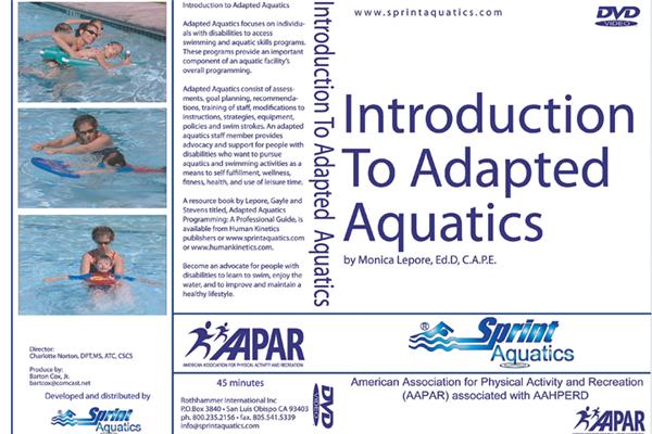 Sprint Aquatics Intro to Adapted Aquatics DVD - Swimming Equipment and Gear