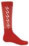 Adult Large & Medium (Red or Forest) Lightning Bolt Athletic Socks ...
