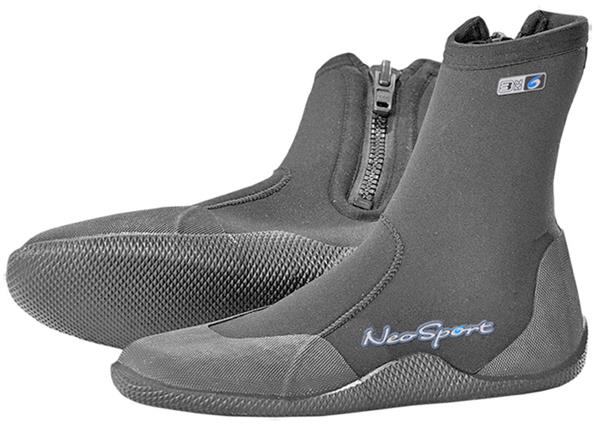 NeoSport 3mm, 5mm, 7mm High Top Zipper Water Boot - Swimming Equipment ...