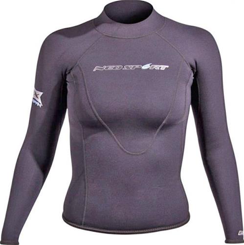NeoSport Womens 1.5mm XSPAN Long Sleeve Water Top - Swimming Equipment ...