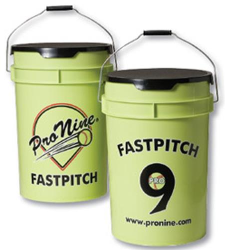Pro Nine Fastpitch Softball Bucket - Baseball Equipment & Gear