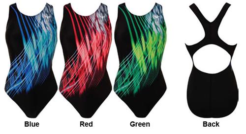 Finals Womens/Girls Pipeline Super V-Back Swimsuit - Swimming Equipment ...