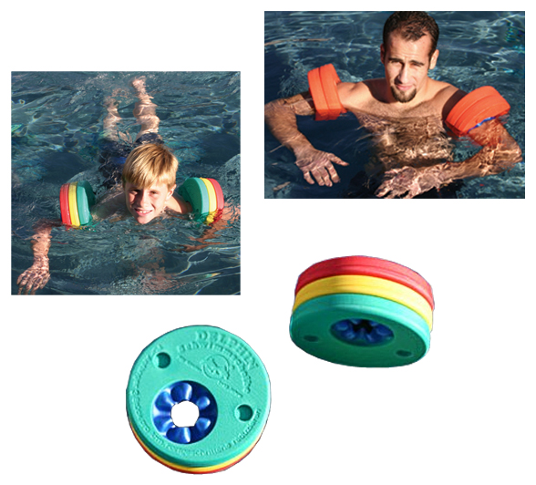Sprint Aquatics Delphin Schwimm Disks - Swimming Equipment and Gear
