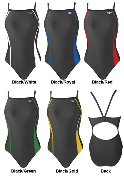 Finals Moonlight Splice Butterfly Back Swimsuit - Swimming Equipment ...