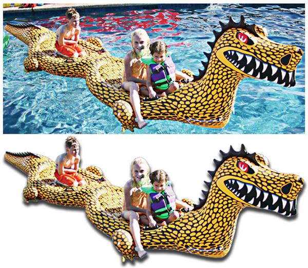 Sprint Aquatics Inflatable Dragon - Swimming Equipment and Gear