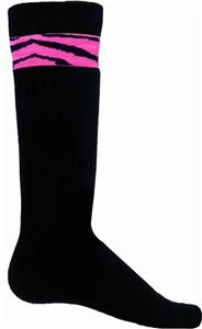 Red Lion Pink Zebra Sock/Shin Guard Bands - Soccer Equipment and Gear