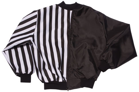 Football Officials Weatherproof Reversible Jacket - Soccer Equipment ...