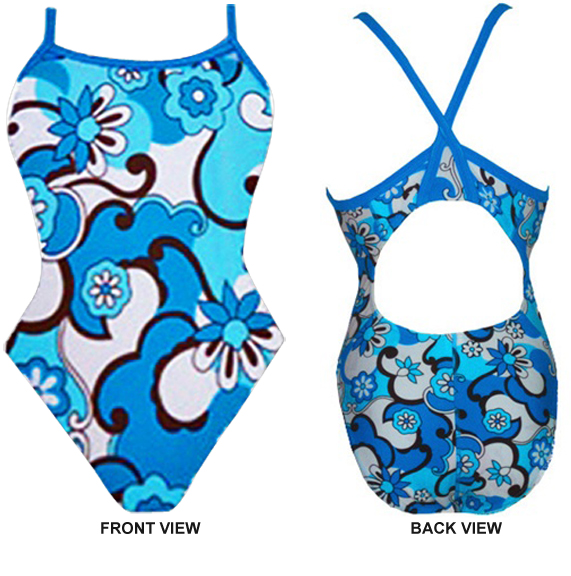 Adoretex Womens Syberpool 1 Piece Swimsuit - Swimming Equipment and Gear