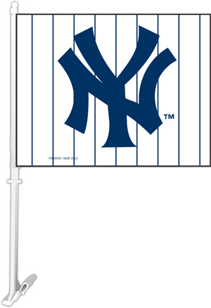 MLB New York Yankees 2-Sided 11" x 14" Car Flag - Fan Gear