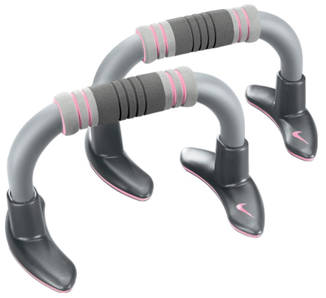 E33301 NIKE Push-Up Grips Cool Grey/Perfect Pink