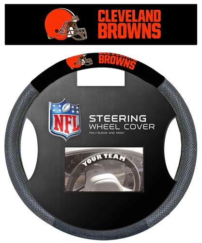 NFL Cleveland Browns Steering Wheel Cover - Fan Gear