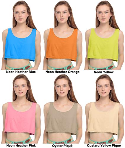 American Apparel Womens Loose Crop Tank - Soccer Equipment and Gear