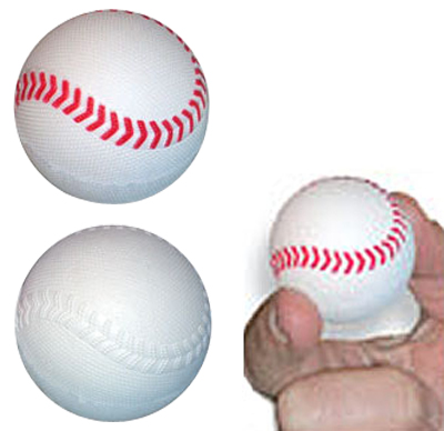 SMALL-BALL Polyurethane-Foam Baseballs (DZ) - Baseball Equipment & Gear