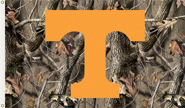 COLLEGIATE Tennessee Realtree Camo 3' x 5' Flag - Fan Gear