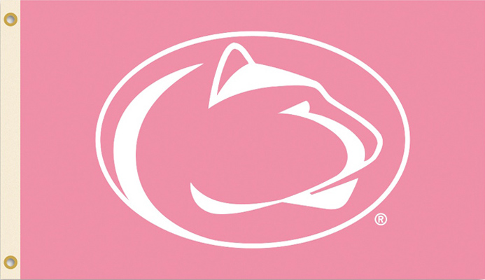 E34384 COLLEGIATE Penn State PINK 3' x 5' Flag